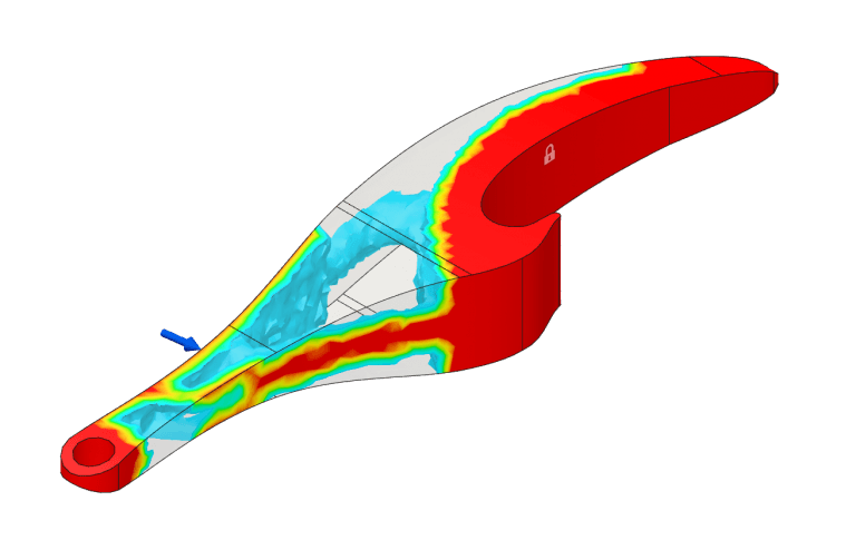 Design for additive - Self supporting geometry - Materflow